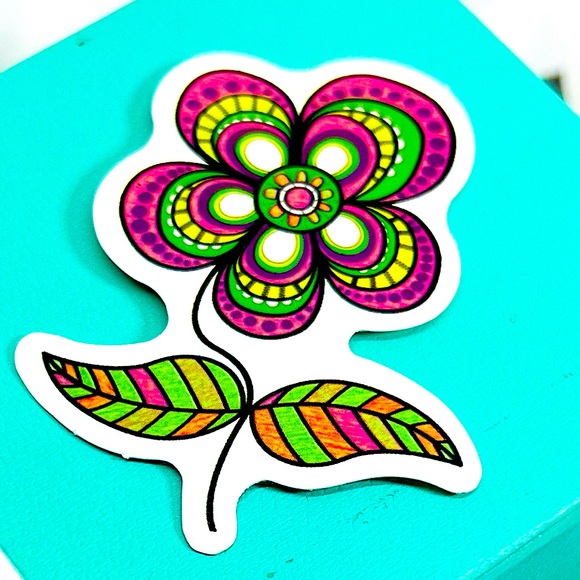 Hand Crafted | Accessories | Flower Hippie Trippy Psychedelic Lava Lamp ...